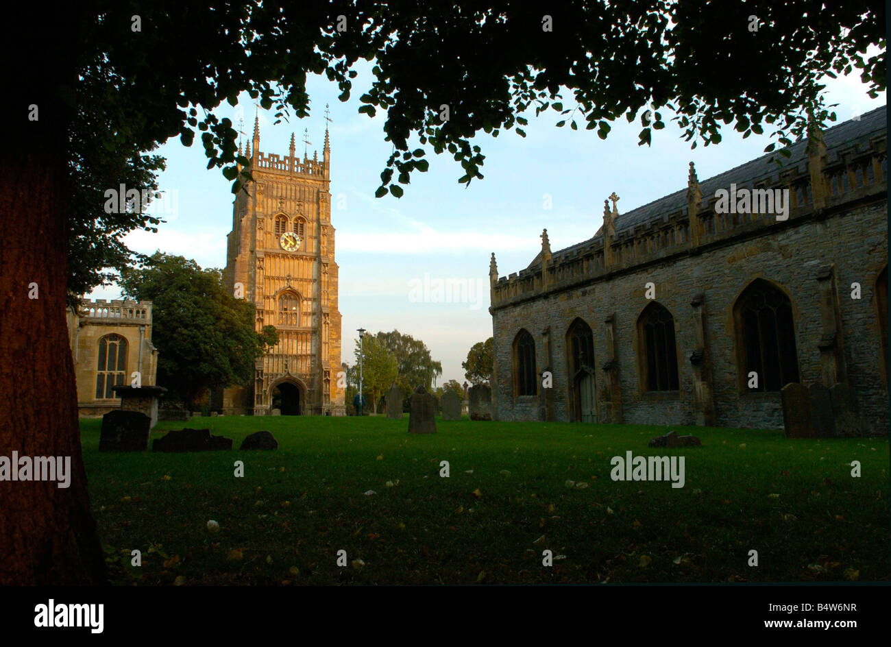 The Bell Tower, Evesham Abbey, Evesham. Built between 1524 and 1532. It ...