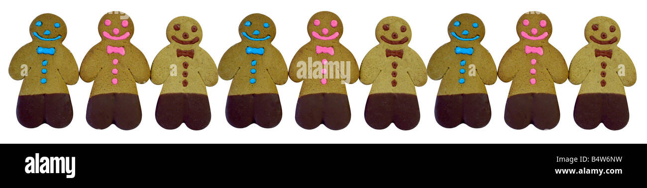 GINGER BREAD MEN. 2006 Stock Photo - Alamy
