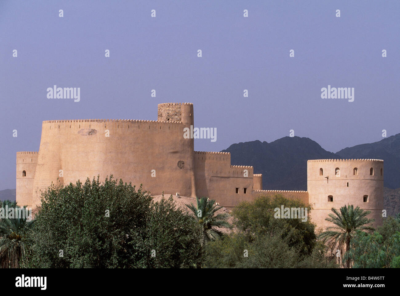 Oman, Batinah, Rustaq. The first Rustaq Fort was built by the Persians ...