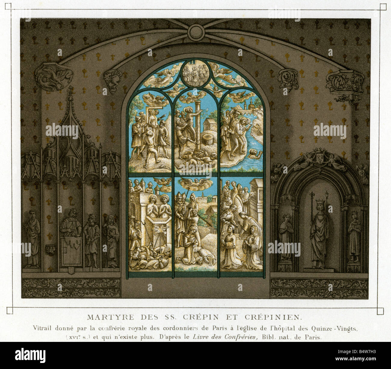 geography / travel, France, Paris, Hopital des Quinze-Vingts, church ...