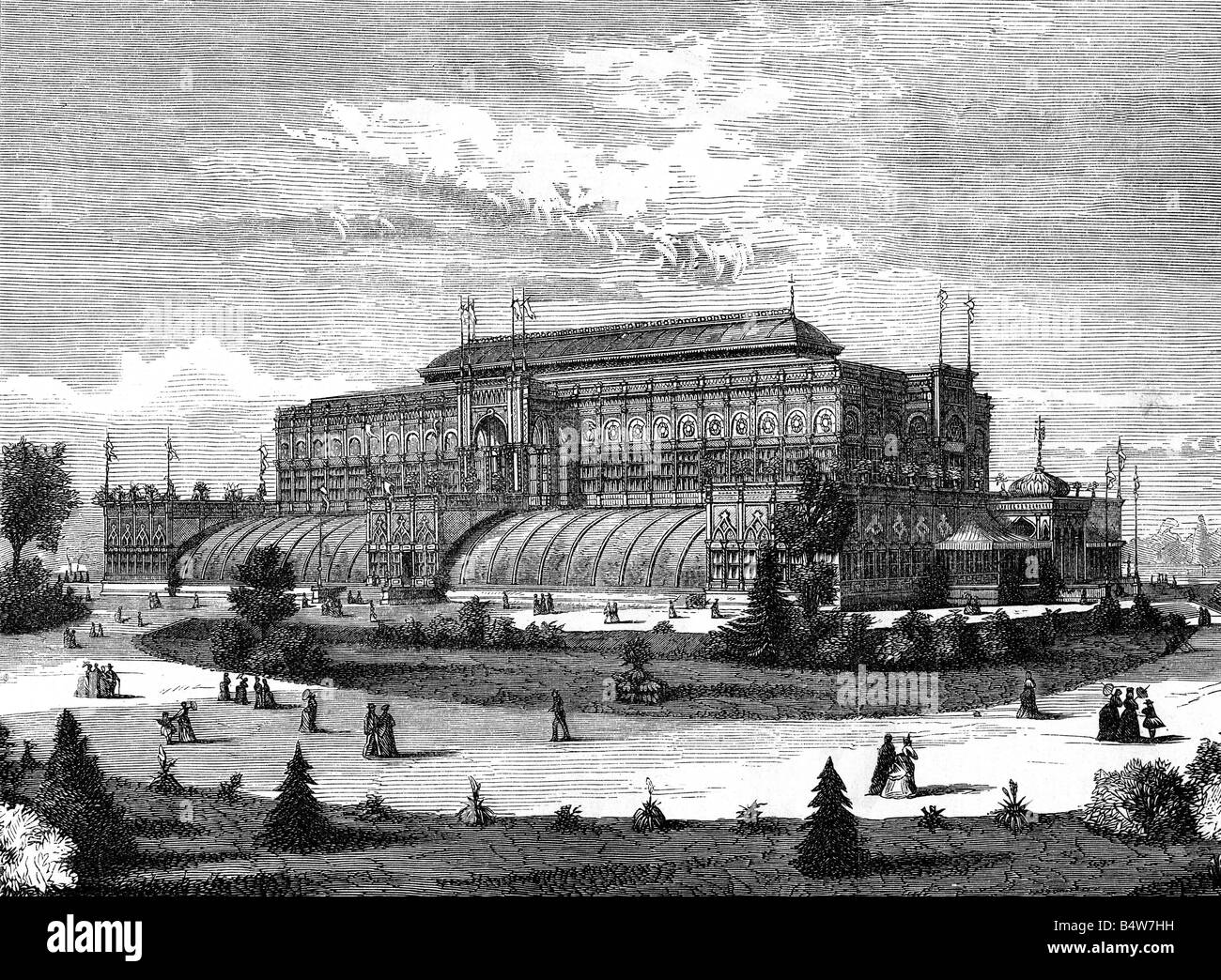 Philadelphia 1876 centennial exhibition hi-res stock photography and ...