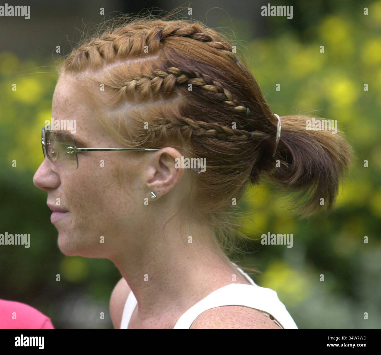 PATSY PALMER June 2002 Actress WITH A NEW HAIR STYLE THIS MORNING ...
