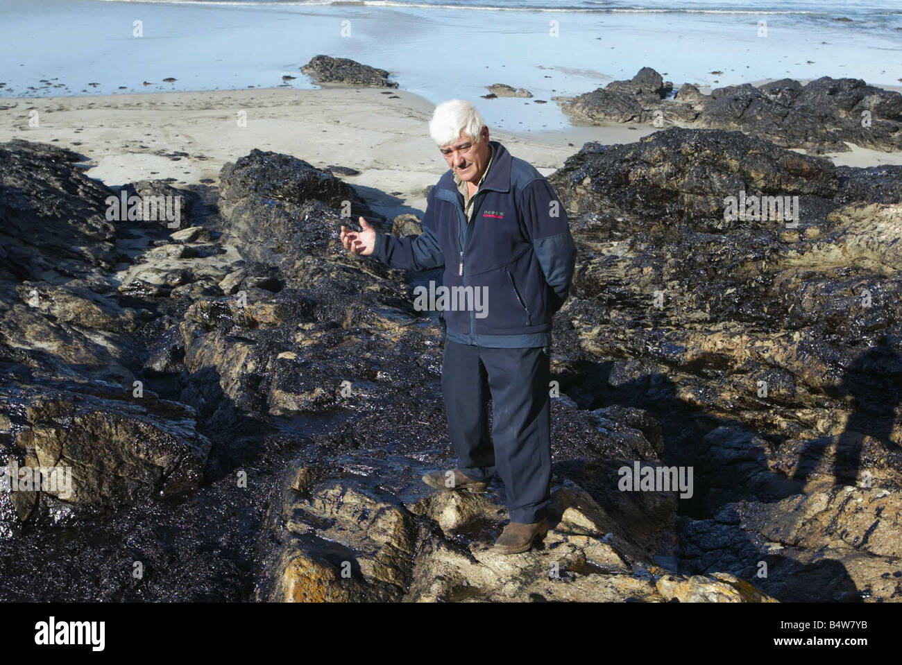 Oil spillage prestige oil tanker hi-res stock photography and images ...