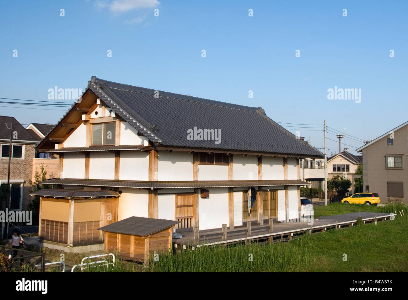 Traditoinally designed house in Tokyo, Japan Stock Photo - Alamy