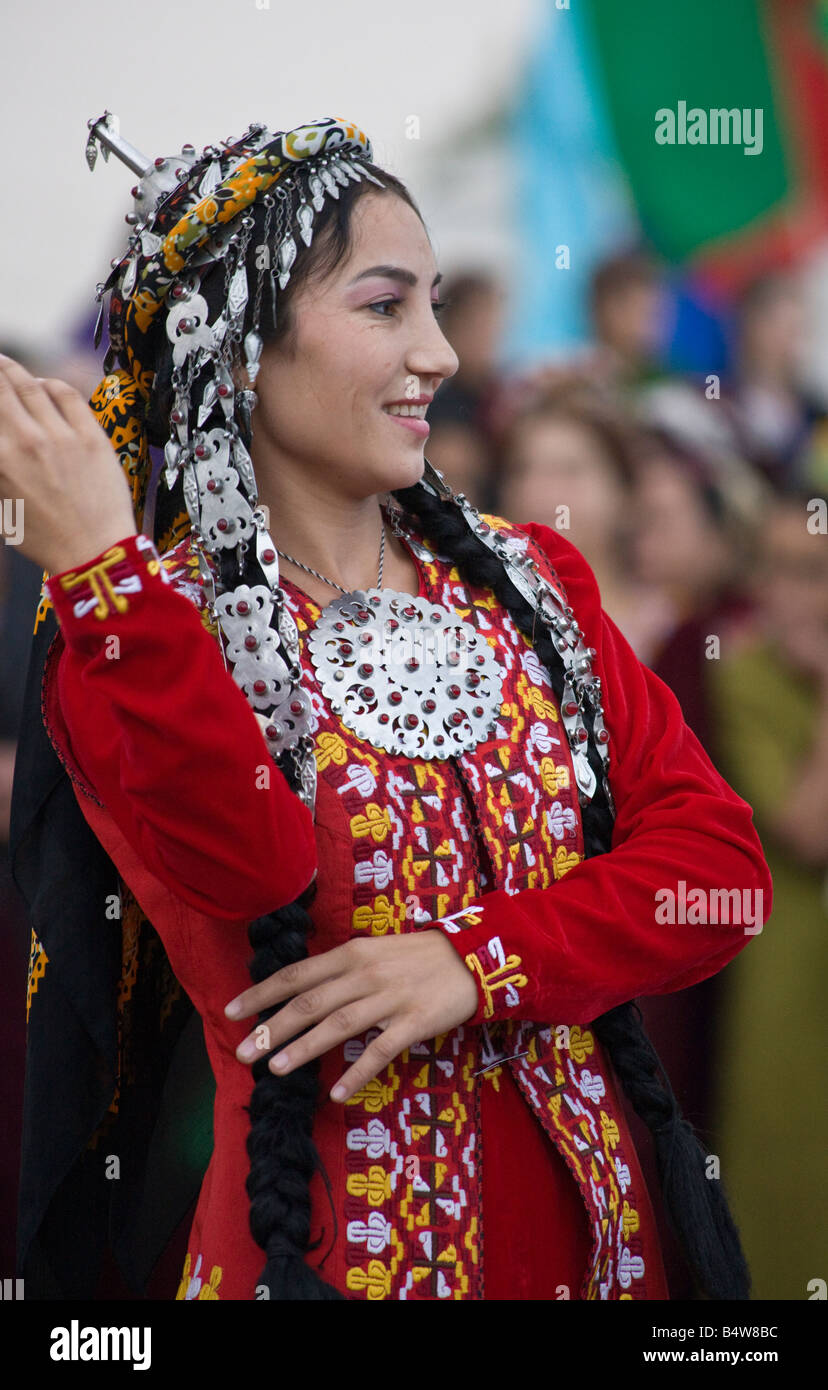Turkmenistan girl hi-res stock photography and images - Alamy