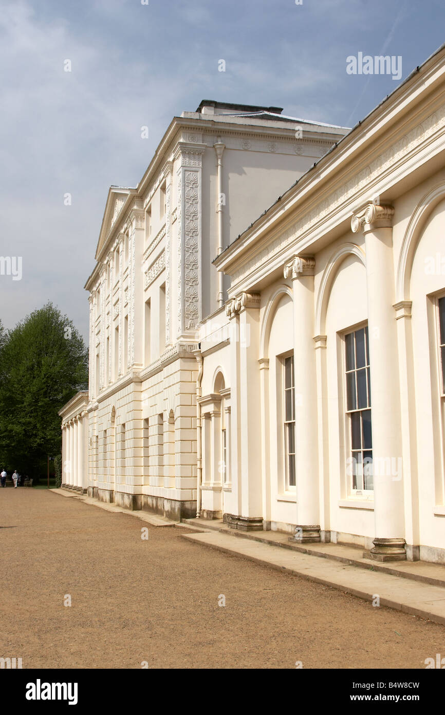 Front elevation of Kenwood House English Heritage historic landmark ...