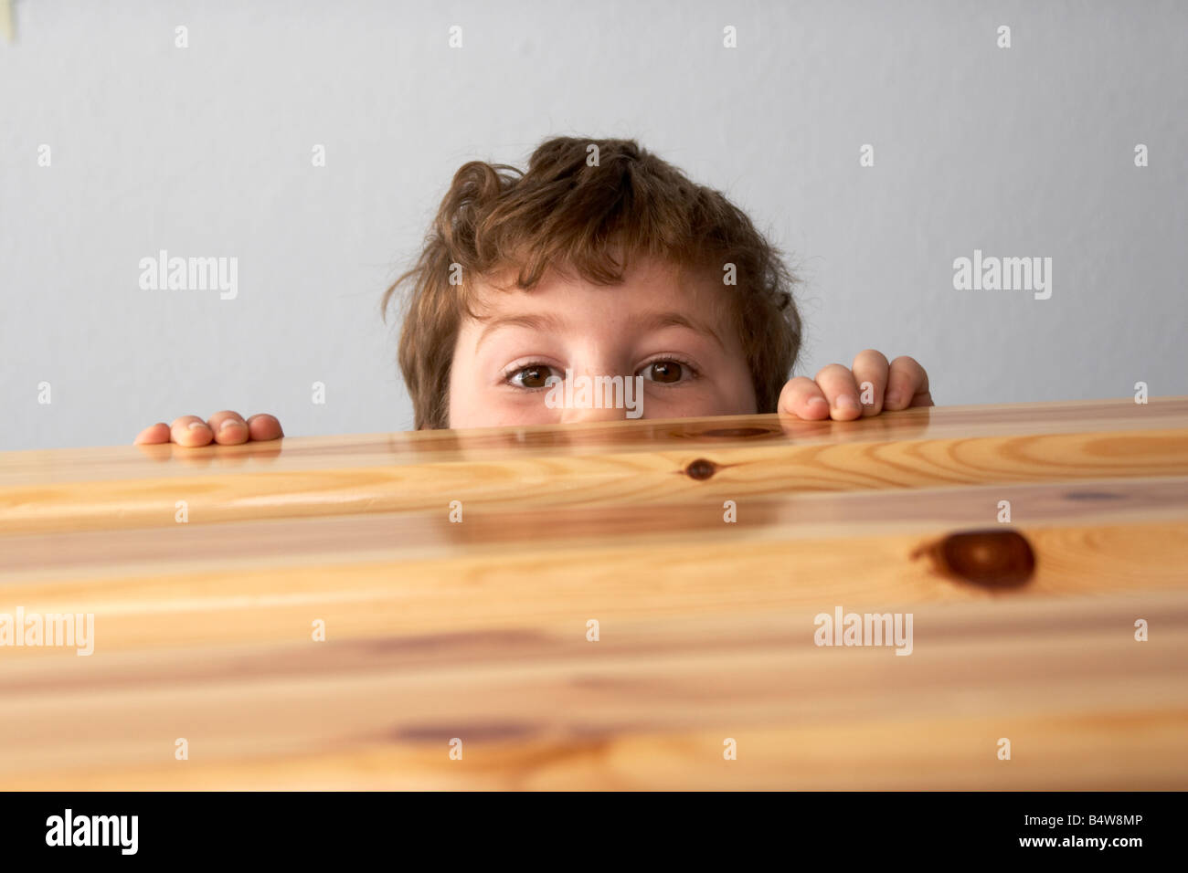 Young boy child looking over the edge of a bed NAOH Amusing funny comic ...