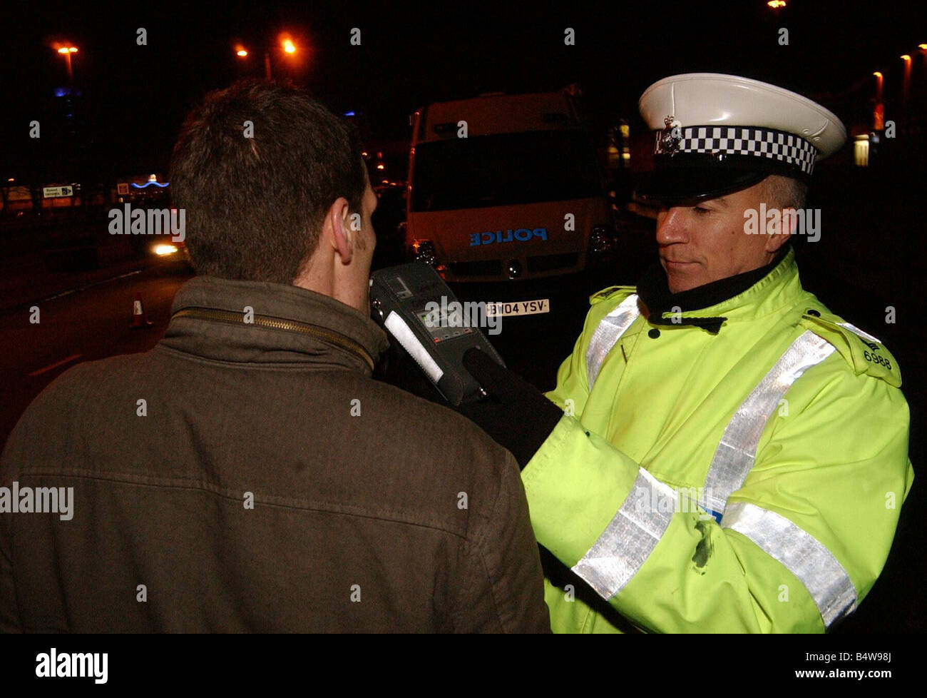 Police stopping motorists for drink drive checks Sgt Ferris Hatheson of ...