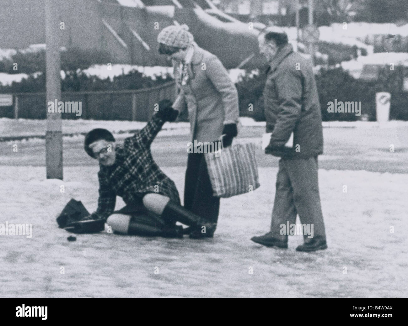 Treacherous conditions in Coventry today. This lady was a victim of the ...