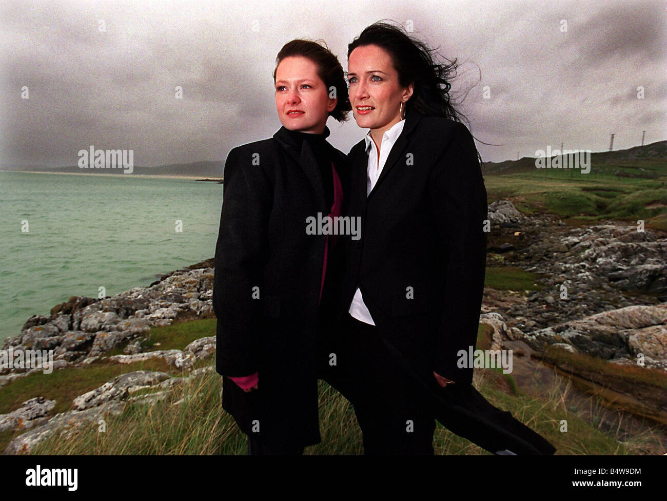 Anna Murray and Donna Morrison September 2001 Stock Photo - Alamy