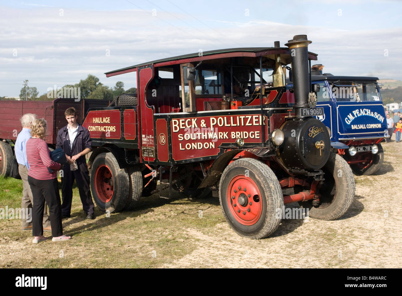Foden C type steam driven lorry Beck and Pollitzer Steam Engine Rally ...