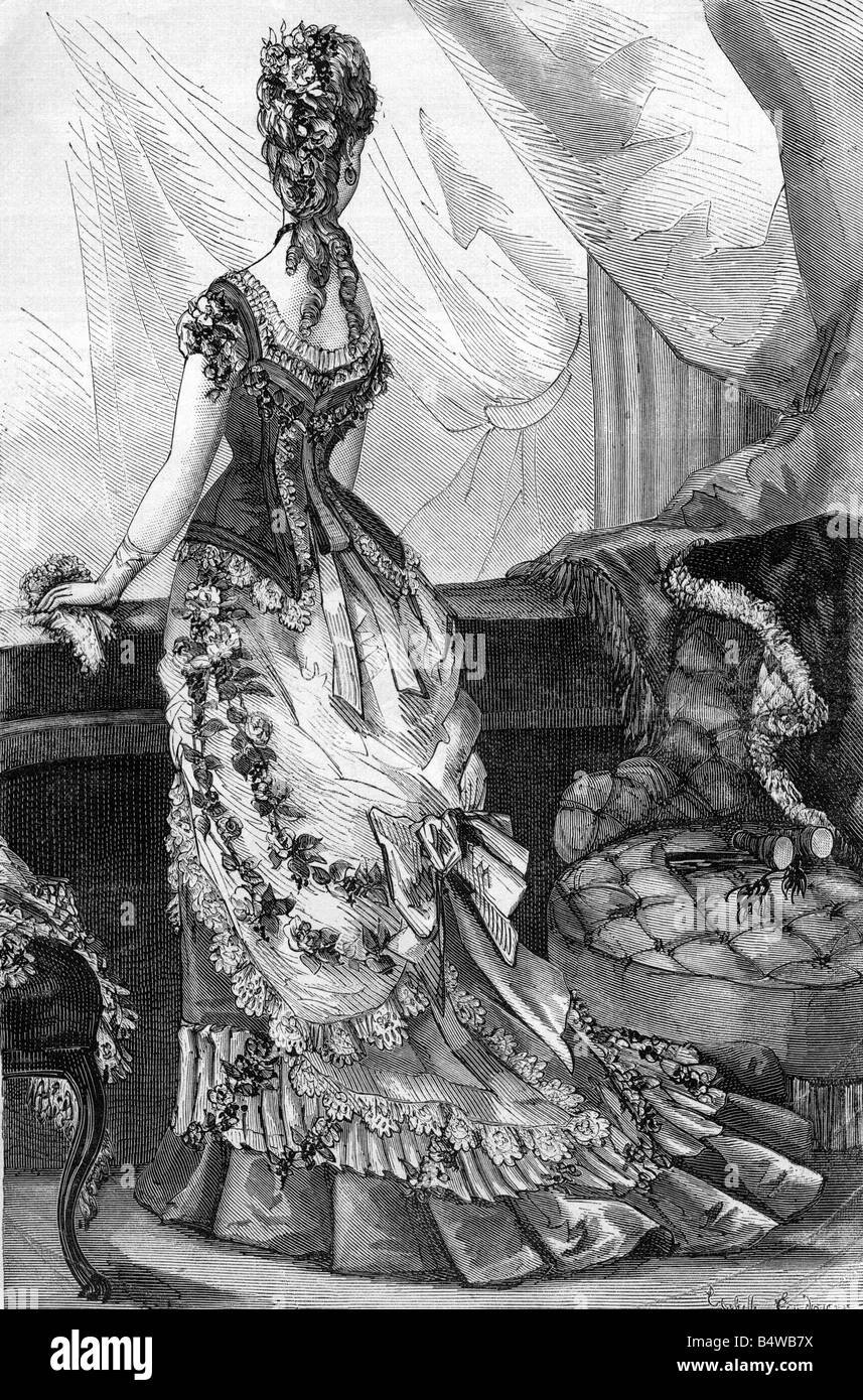 19th Century Evening Dress