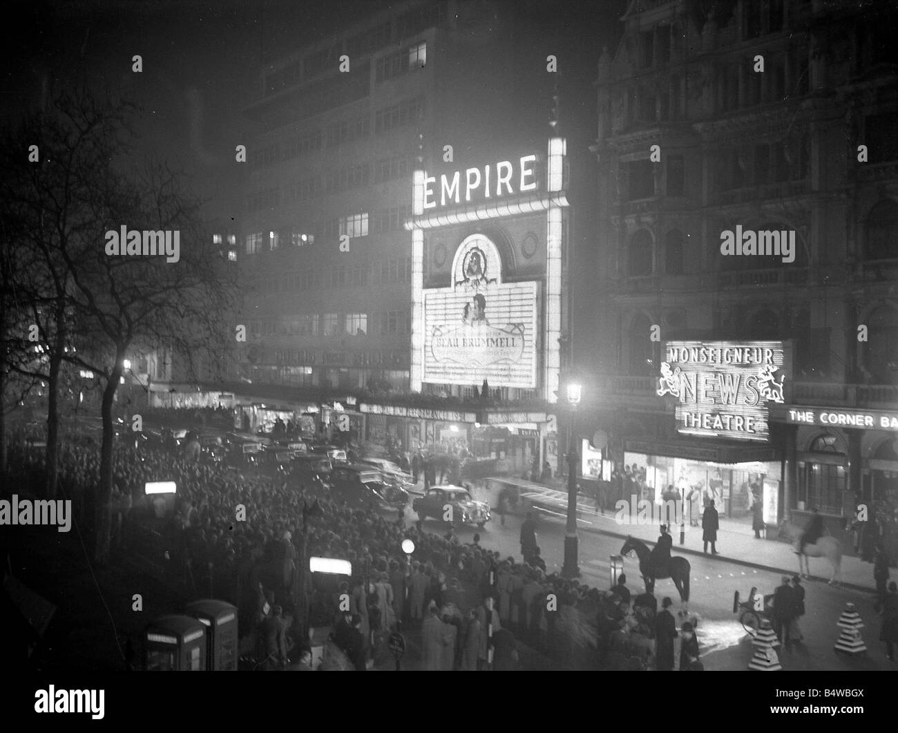 The crowds outside the Empire Leicester Square, London, for the ...