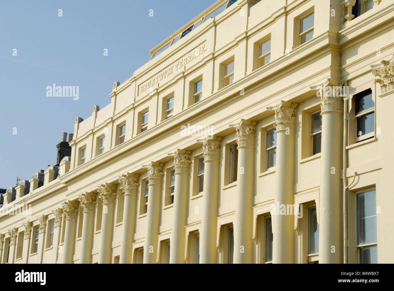 Brunswick Terrace Hove High Resolution Stock Photography and Images - Alamy