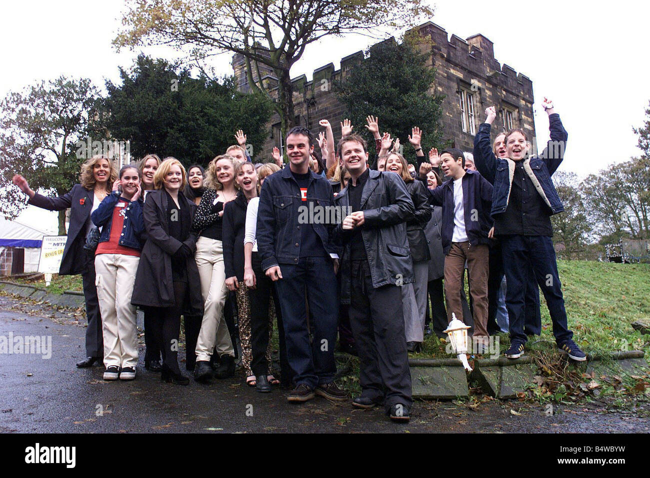 Members of the Byker Grove cast old and new get together today 03 11 98 ...