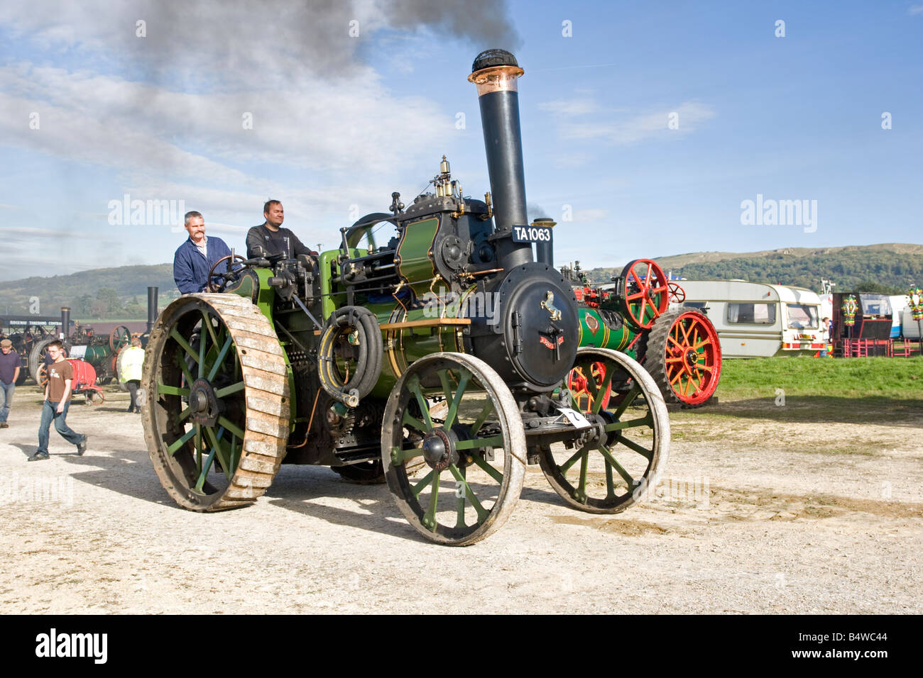 Old Invicta steam traction engine Steam Engine Rally 2008 Cheltenham ...