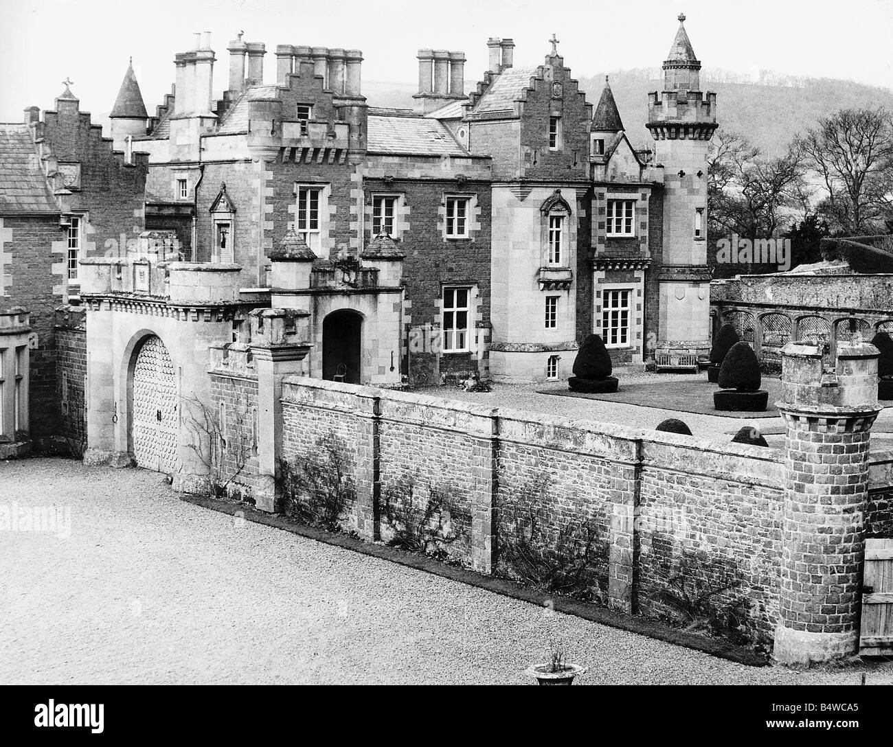 The exterior of Abbotford House Stock Photo - Alamy