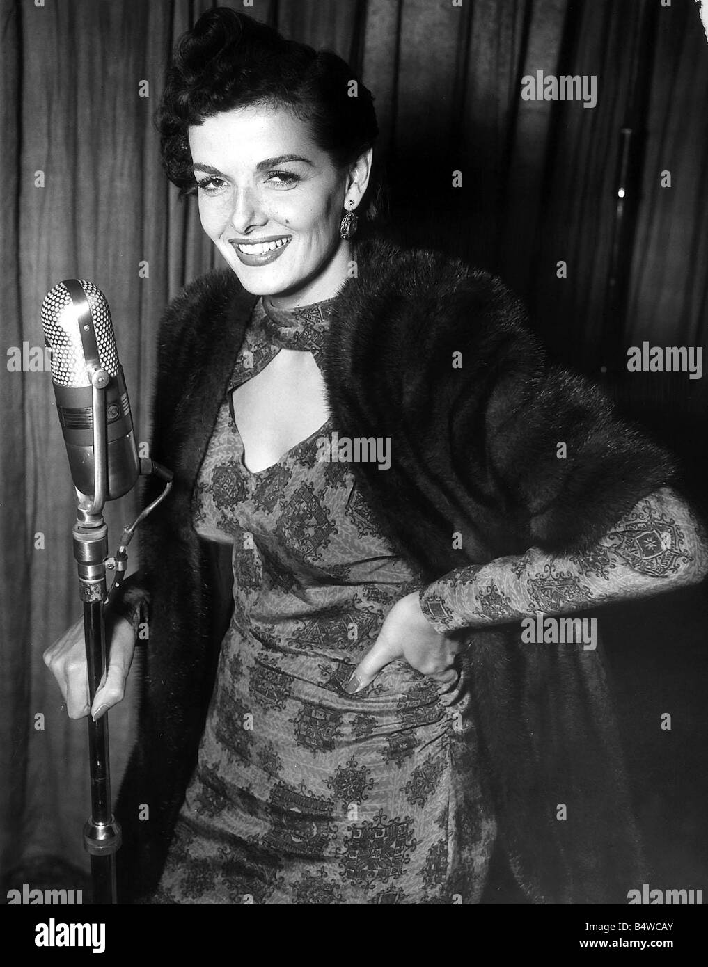 Jane Russell Actress Black and White Stock Photos & Images - Alamy