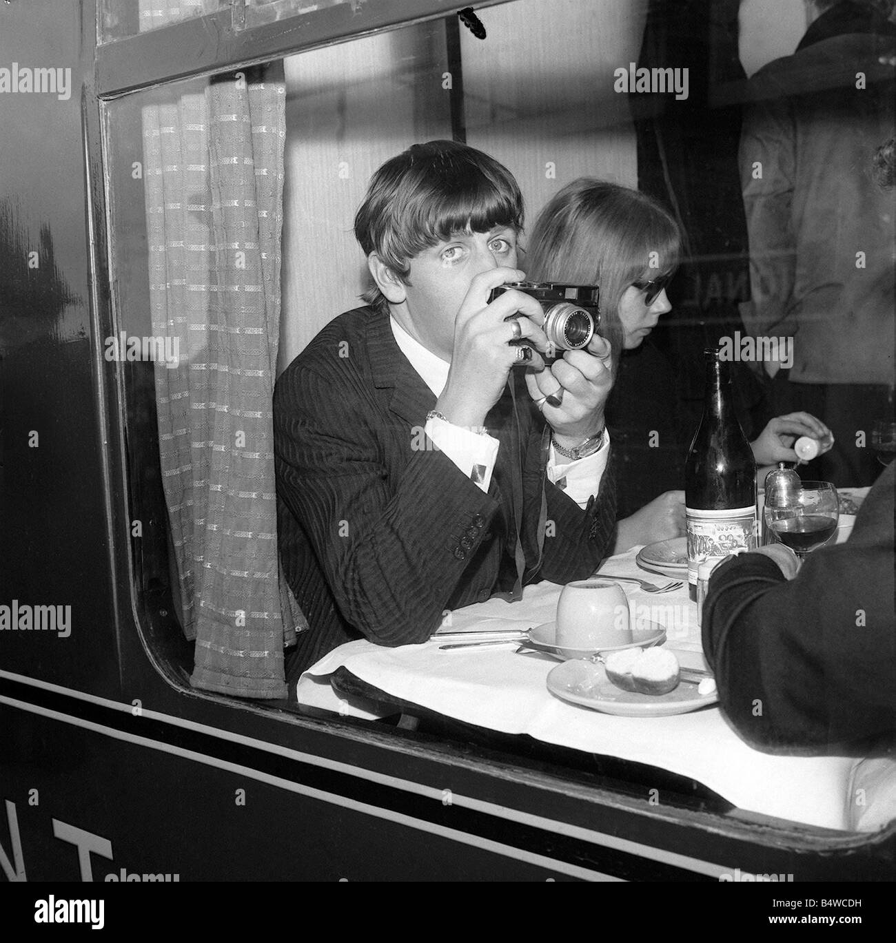 Pop Group The Beatles March 1964 John Lennon Paul McCartney Ringo Starr ...