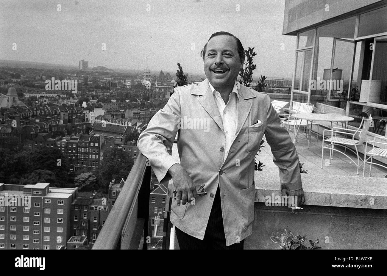 Tennessee Williams Playwright during his press conference at the ...