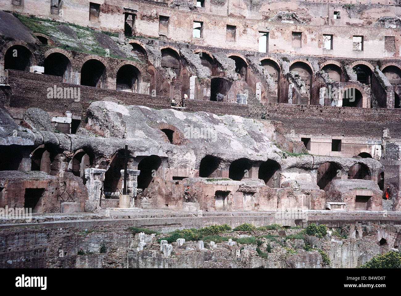 The Colosseum in Rome Italy ruins of the greatest amphitheatre in the ...