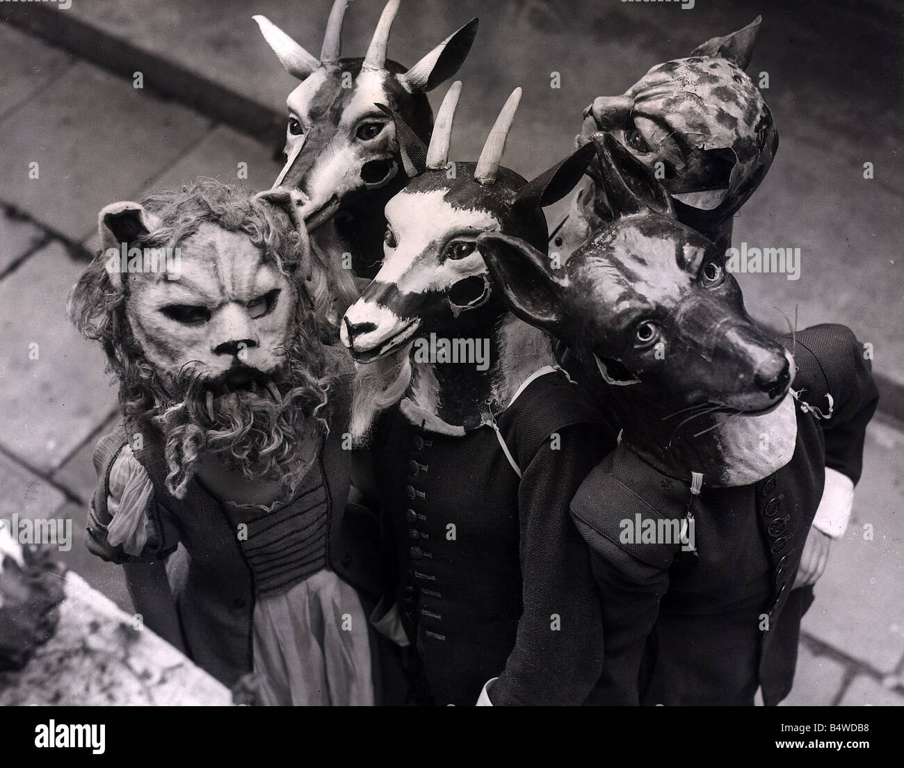 Theatre Production Comus July 1952 Rehearsal at the open Air Theatre ...