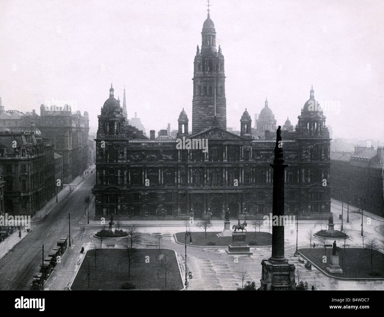 City Chambers in St GeorgeÕs Square Glasgow Scotland Architecture old ...