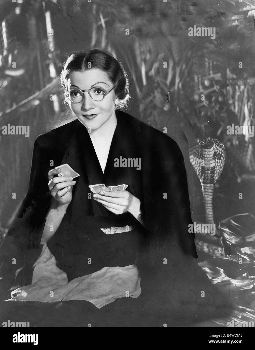 Claudette Colbert actress Stock Photo - Alamy