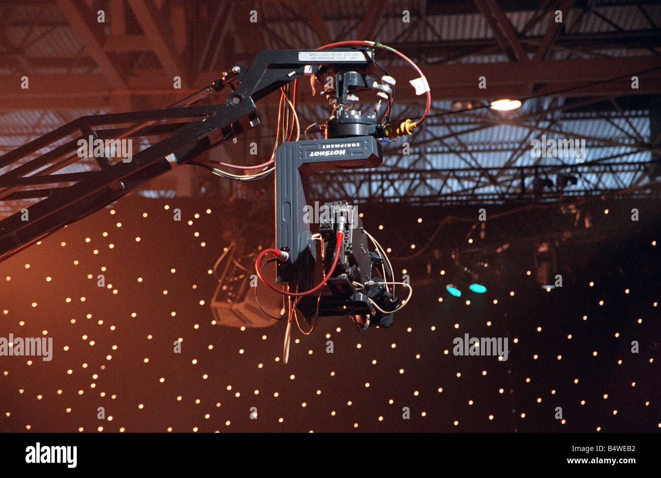 Overhead Boom Television Camera at the Tomorrows World Studios NEC ...