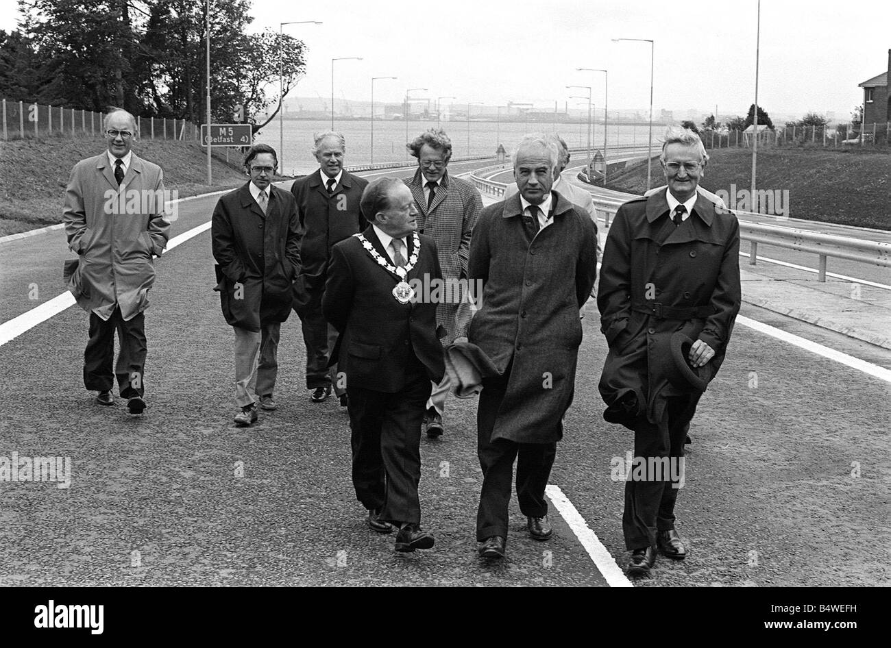 Opening Of New M5 Motorway Greencastle September 1980 Mr Philip ...