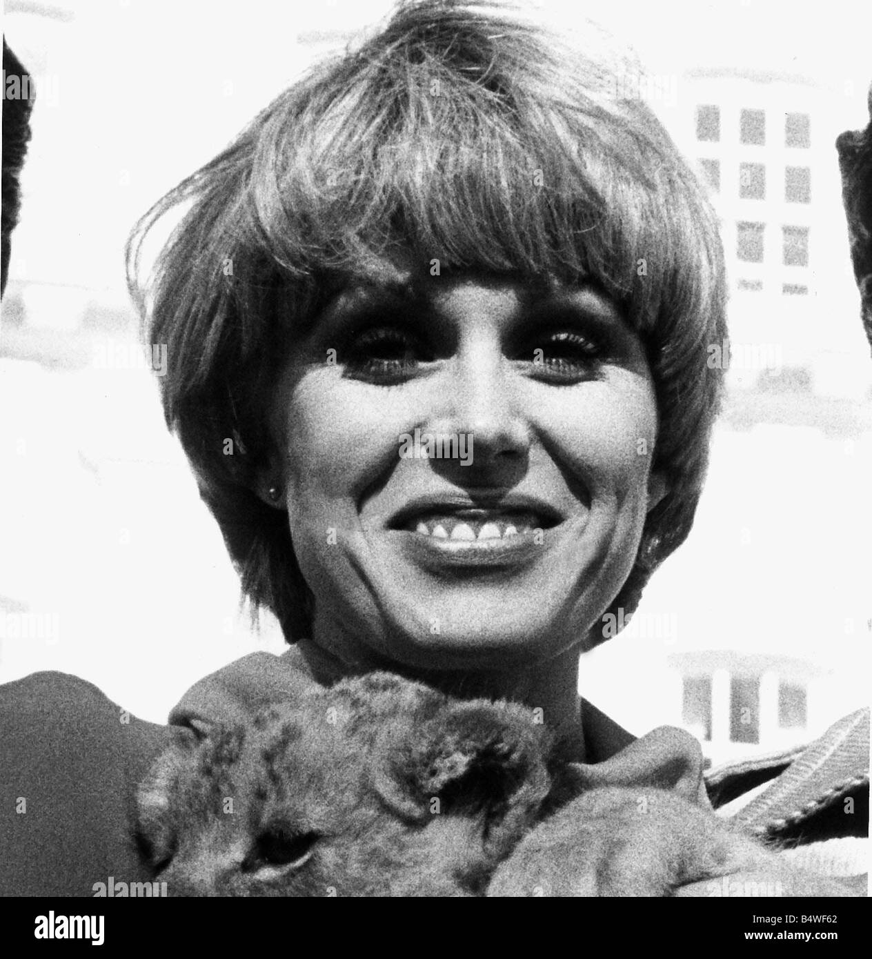 Actress joanna lumley Black and White Stock Photos & Images - Alamy