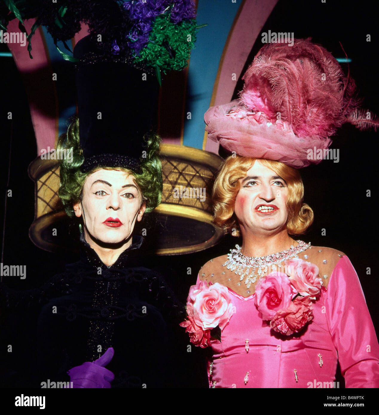 Russell Hunter Bill Simpson in pantomime December 1972 Stock Photo - Alamy