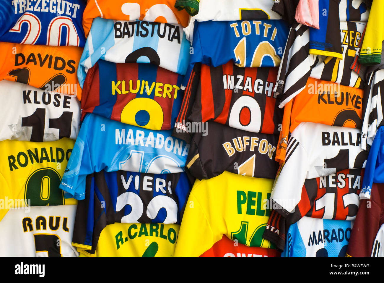 Football strips hi-res stock photography and images - Alamy