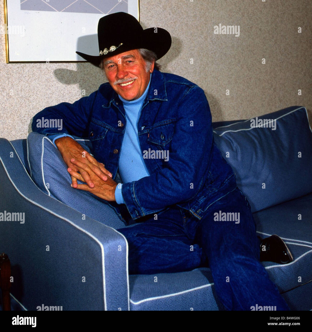 Howard Keel American actor and singer April 1984 Stock Photo - Alamy