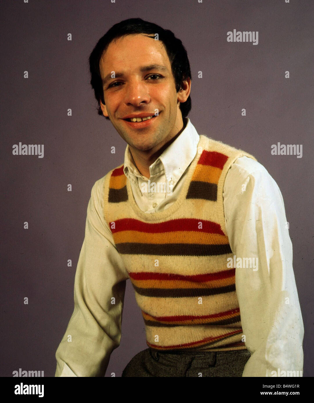 Peter Kelly wearing striped tank top 1976 Stock Photo - Alamy