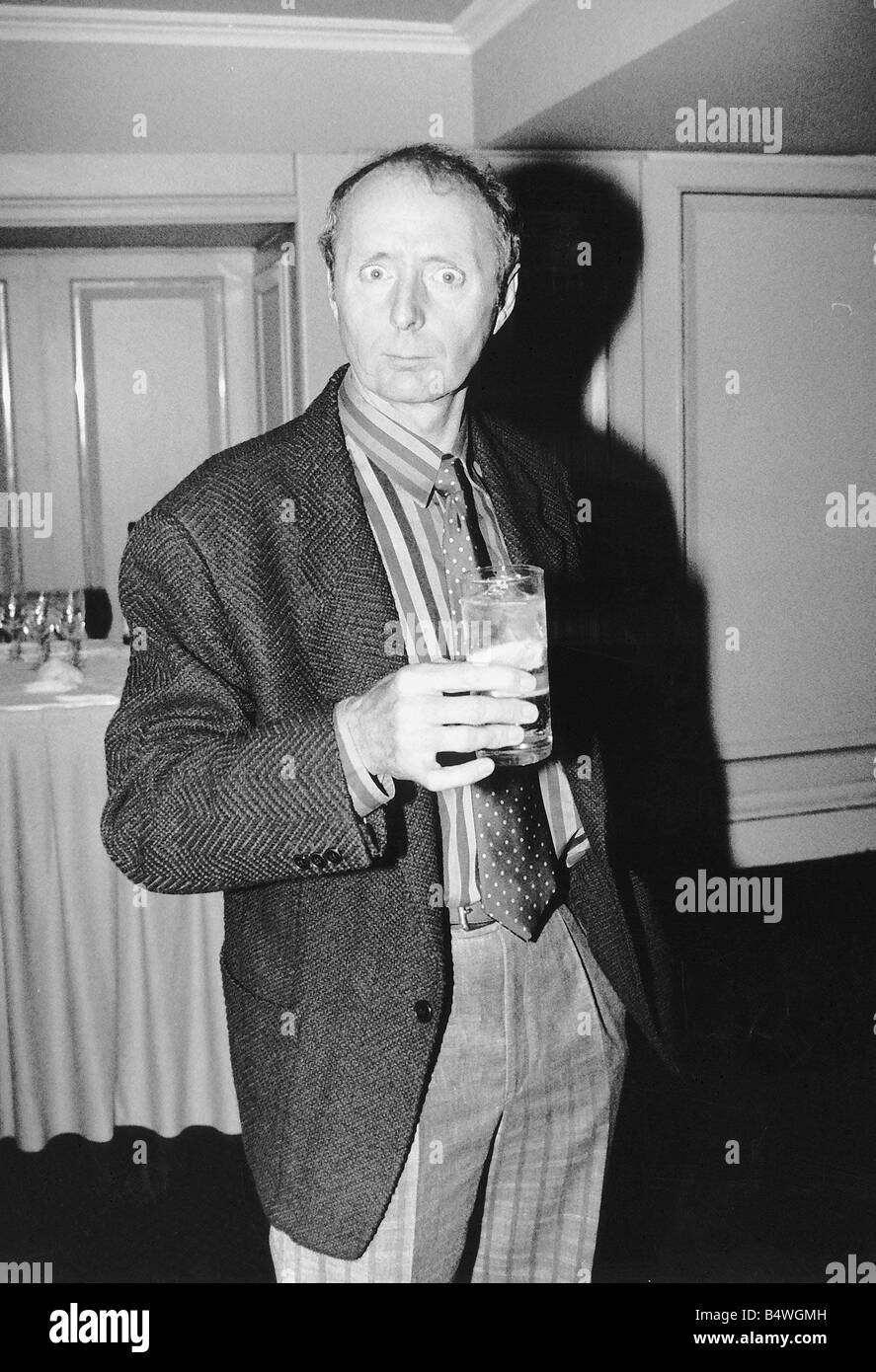 Jasper Carrott comedian after winning an award as best BBC TV ...