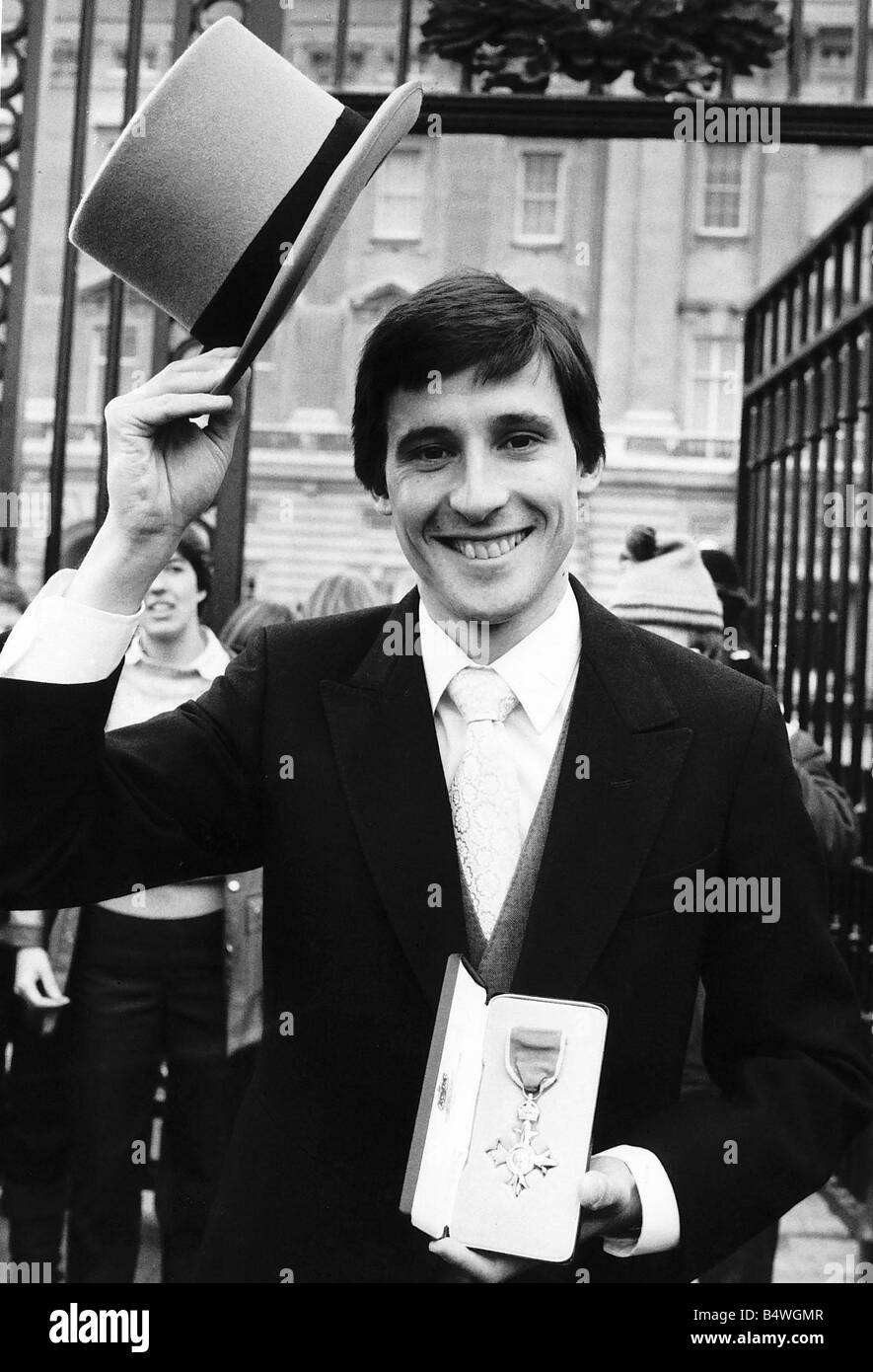 To be awarded his mbe hi-res stock photography and images - Alamy