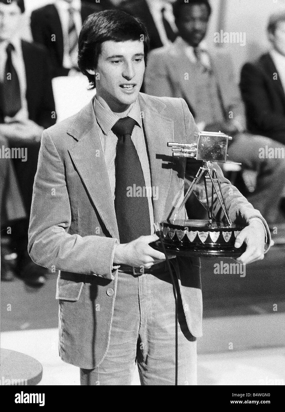Sebastian Coe MP receiving the BBC Sportsman of the year award Dbase ...