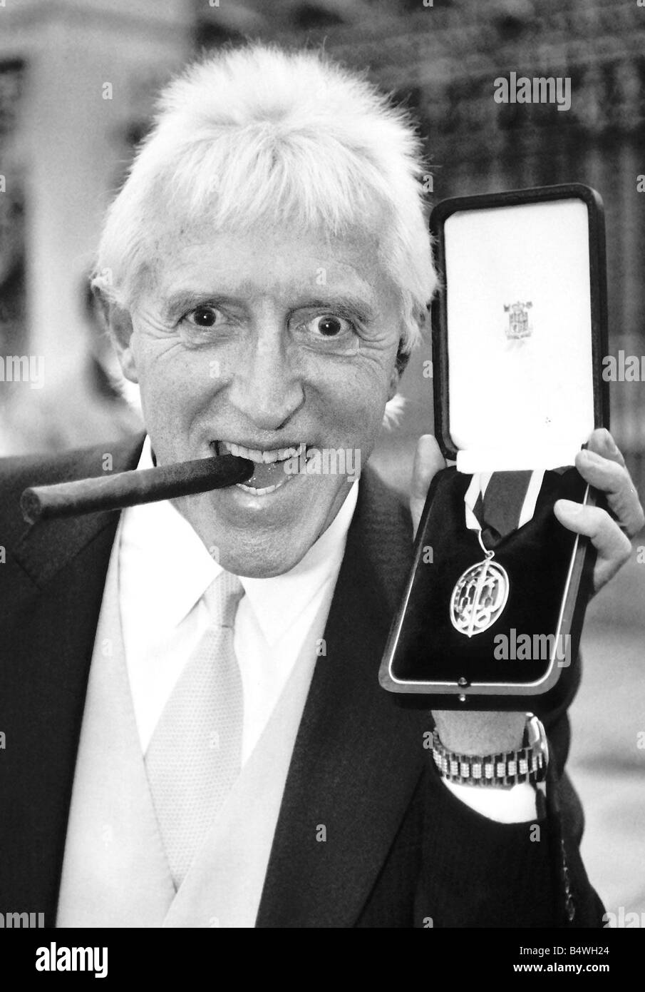 Jimmy savile knighthood hi-res stock photography and images - Alamy