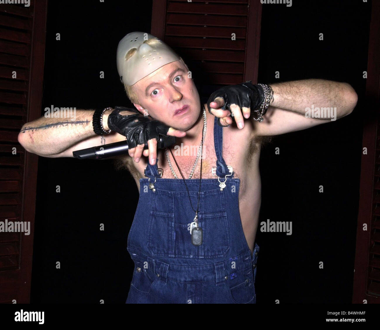 Rory Bremner Comedian dressed as singer Eminem March 2001 Stock Photo ...