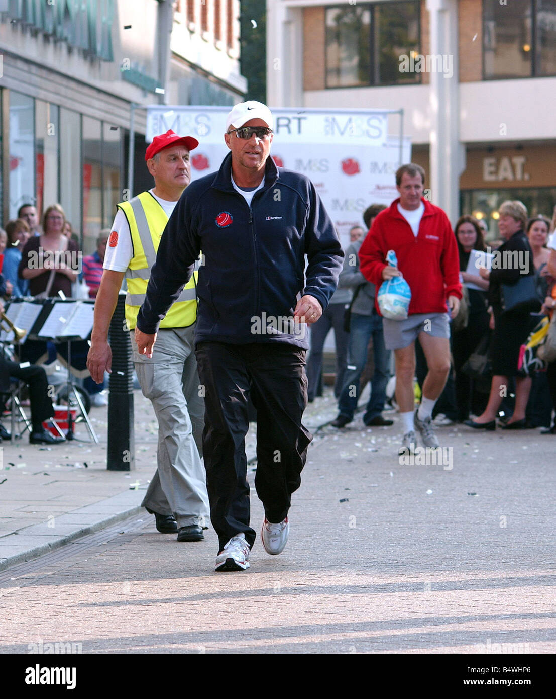 Cricket Legend Ian Botham in Cambridge today as part of his 17 city uk ...