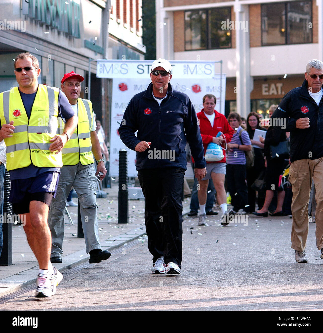 Cricket Legend Ian Botham in Cambridge today as part of his 17 city uk ...