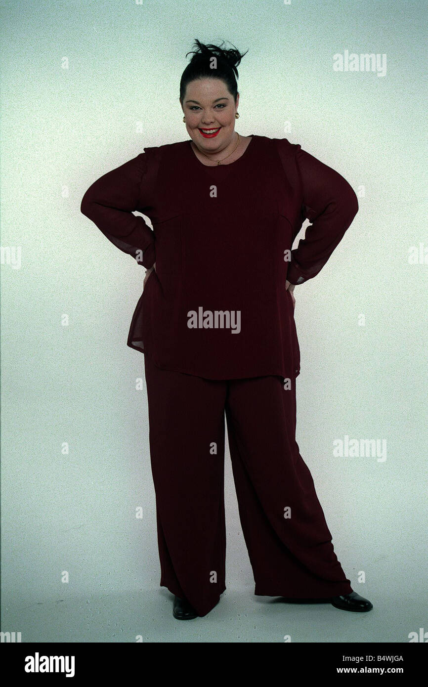 Lisa Riley Actress September 98 Who stars in ITV s Emmerdale Farm Stock ...