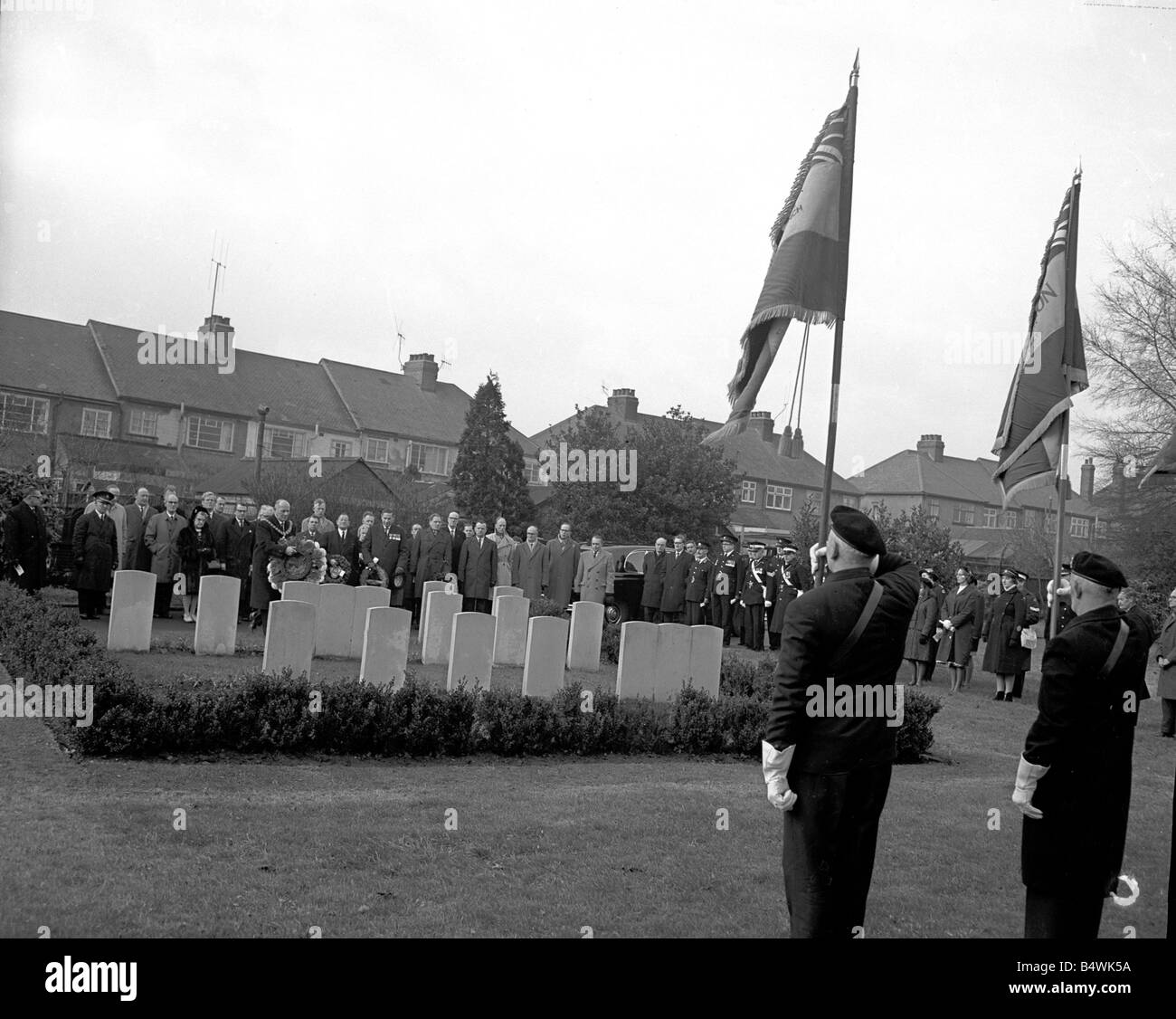 Communal grave service at London Road cemetery, Coventry. 21st November ...