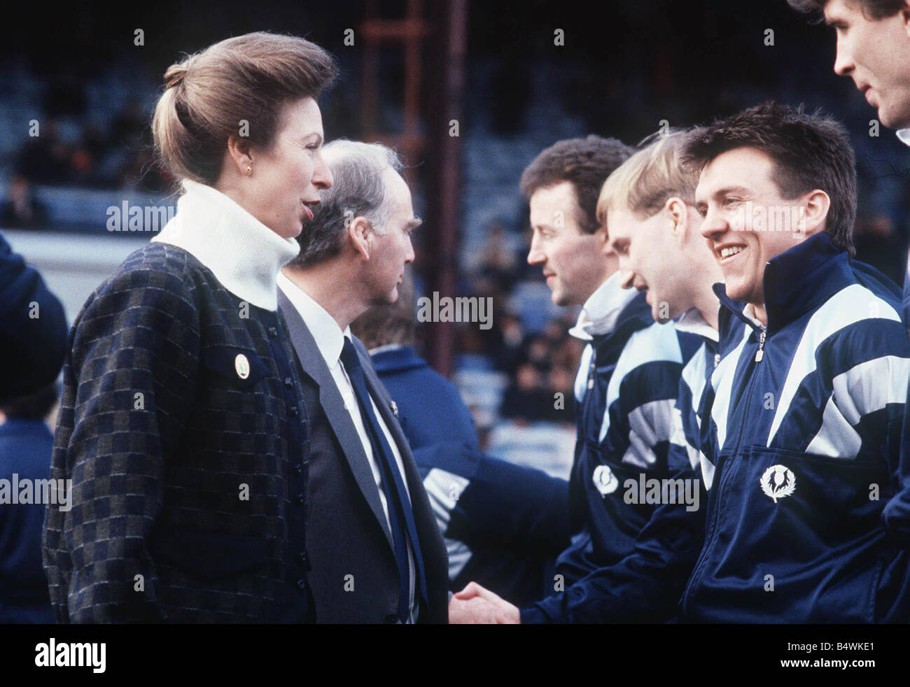 Princess anne at rugby hi-res stock photography and images - Alamy