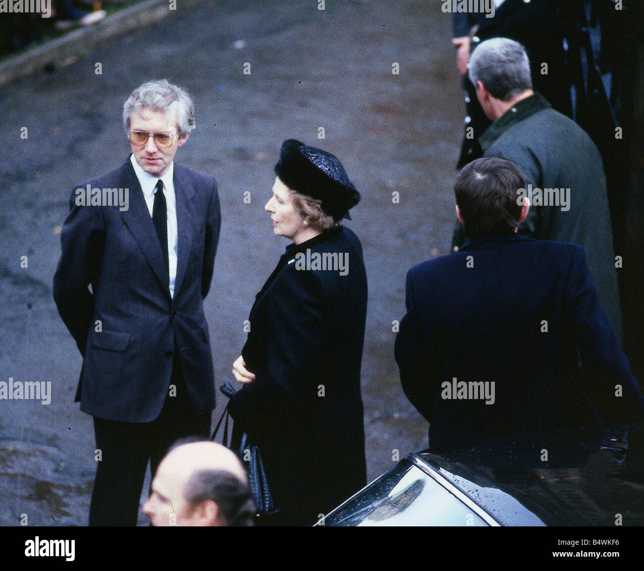 Lockerbie Bombing January 1989 Prime Minister Margaret Thatcher attends ...