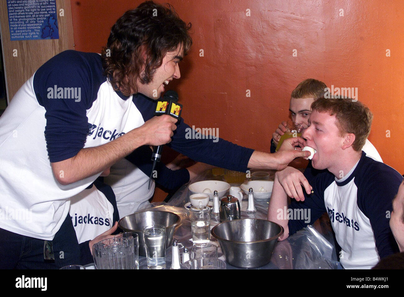 MTV Jackass Pukestock 2001 Tour March 2001 MTV presenter lends a ...