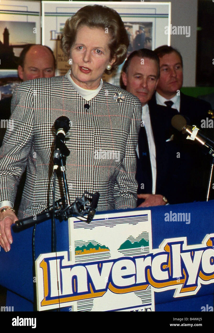 Margaret thatcher speech 1988 hi-res stock photography and images - Alamy