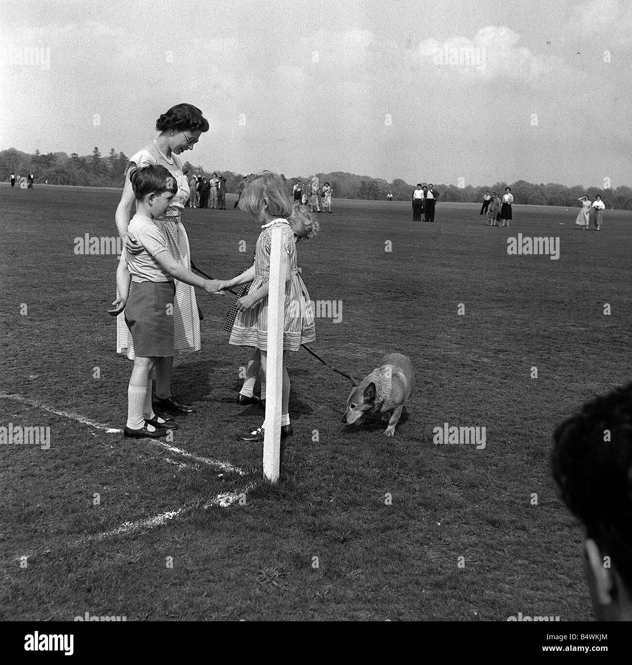 Queen Elizabeth II with Prince Charles and Princess Anne May 56 watch ...