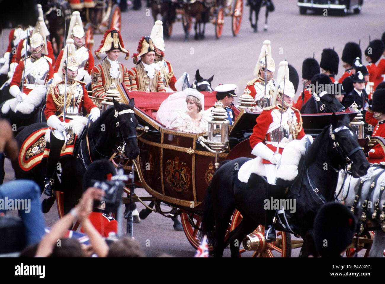 Prince Charles and Lady Diana Spencer Royal Wedding 1981 Prince Charles ...